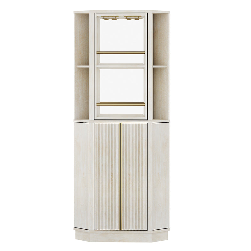 Tall corner wine cabinet store